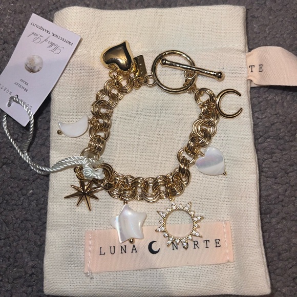 Luna Norte | Jewelry | New Luna Norte Mother Of Pearl Bracelet | Poshmark